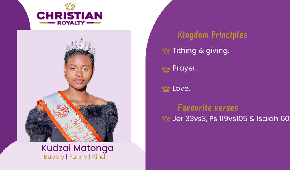 Kudzai Matonga: Crowned & Called: Faith, Influence & Fearless Living ...